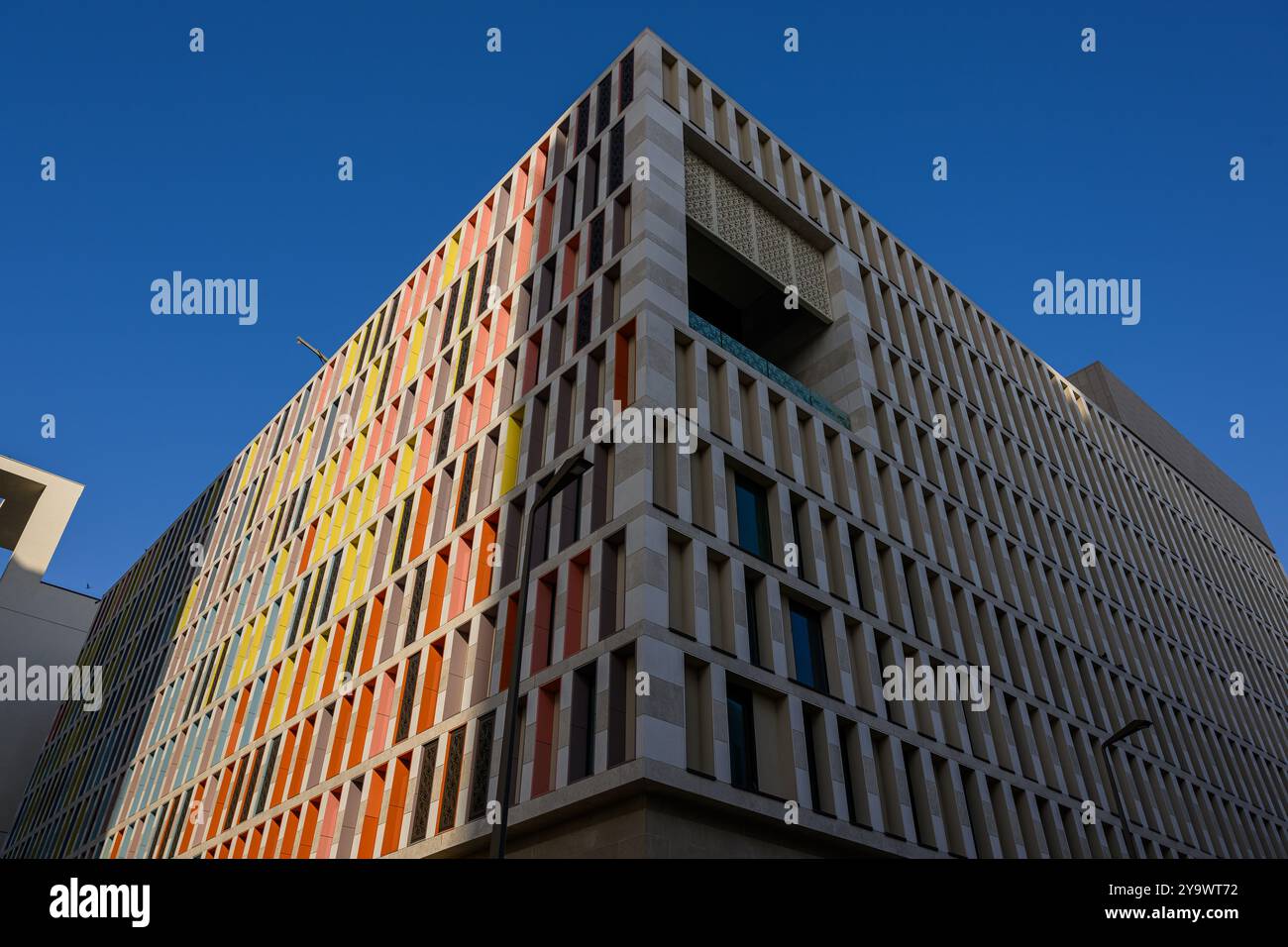 One of the beautiful buildings in Msheireb, Qatar Stock Photo - Alamy