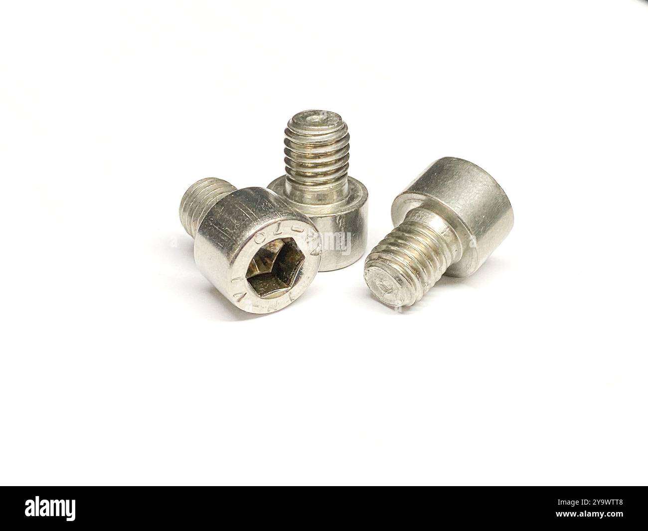 Thread bolt nut screw Metall fasteners Stock Photo - Alamy