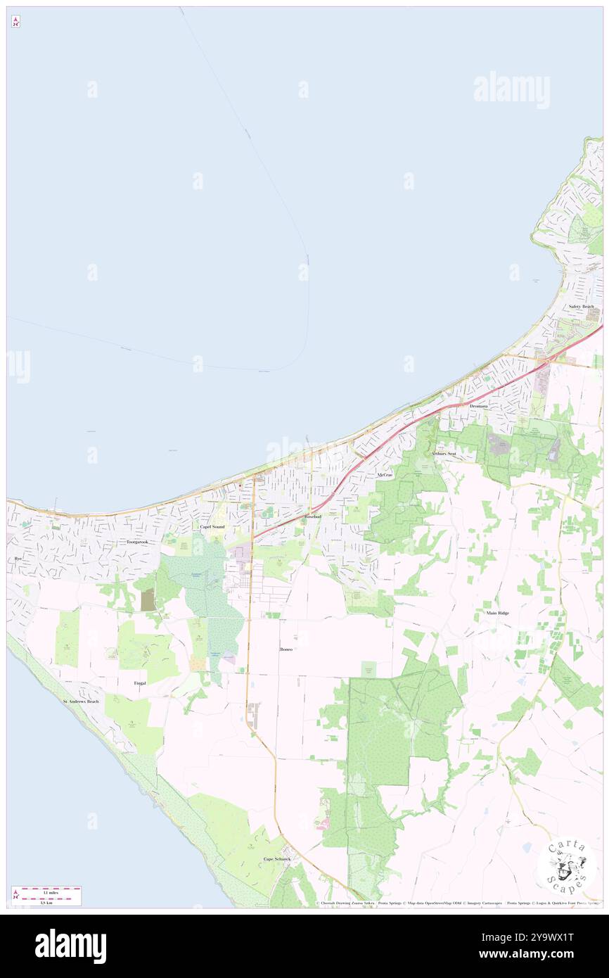 Rosebud, Mornington Peninsula, AU, Australia, Victoria, S 38 21' 19 ...