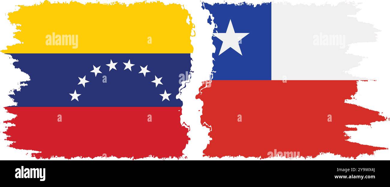 Chile venezuela flag hi-res stock photography and images - Alamy