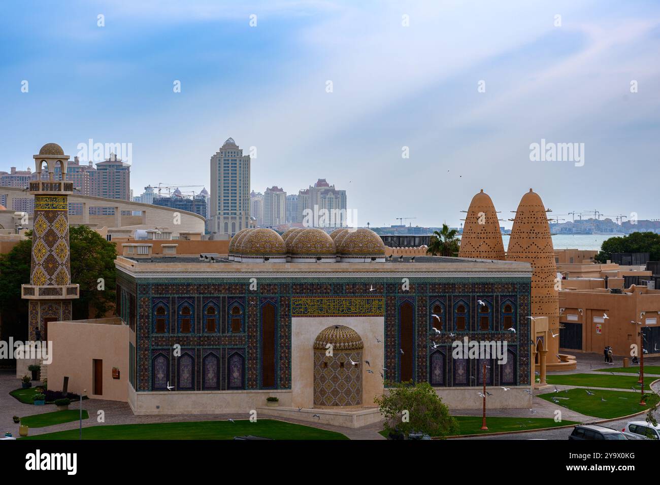Doha, Qatar : Katara Mosque in Katara Cultural Village, Doha, Qatar ...