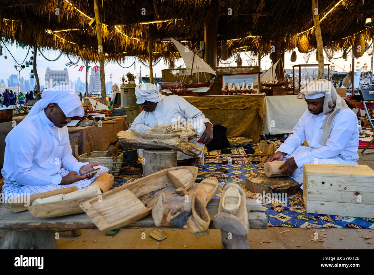 Making of doha hi-res stock photography and images - Alamy