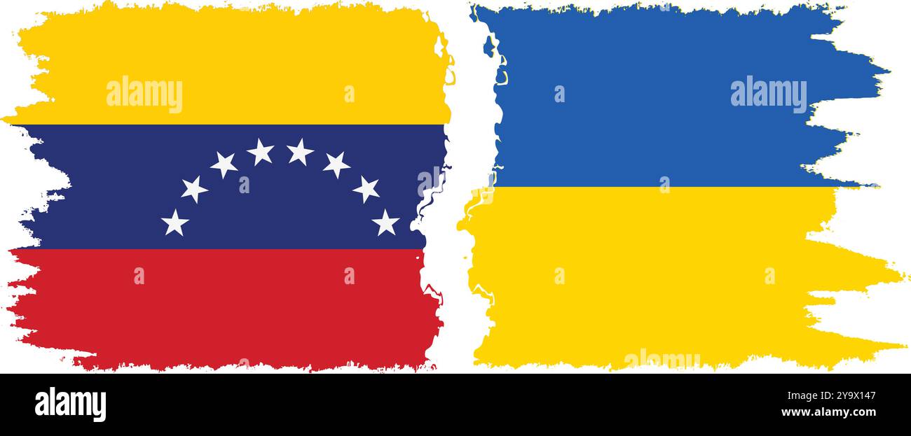 Ukraine venezuela flag hi-res stock photography and images - Alamy