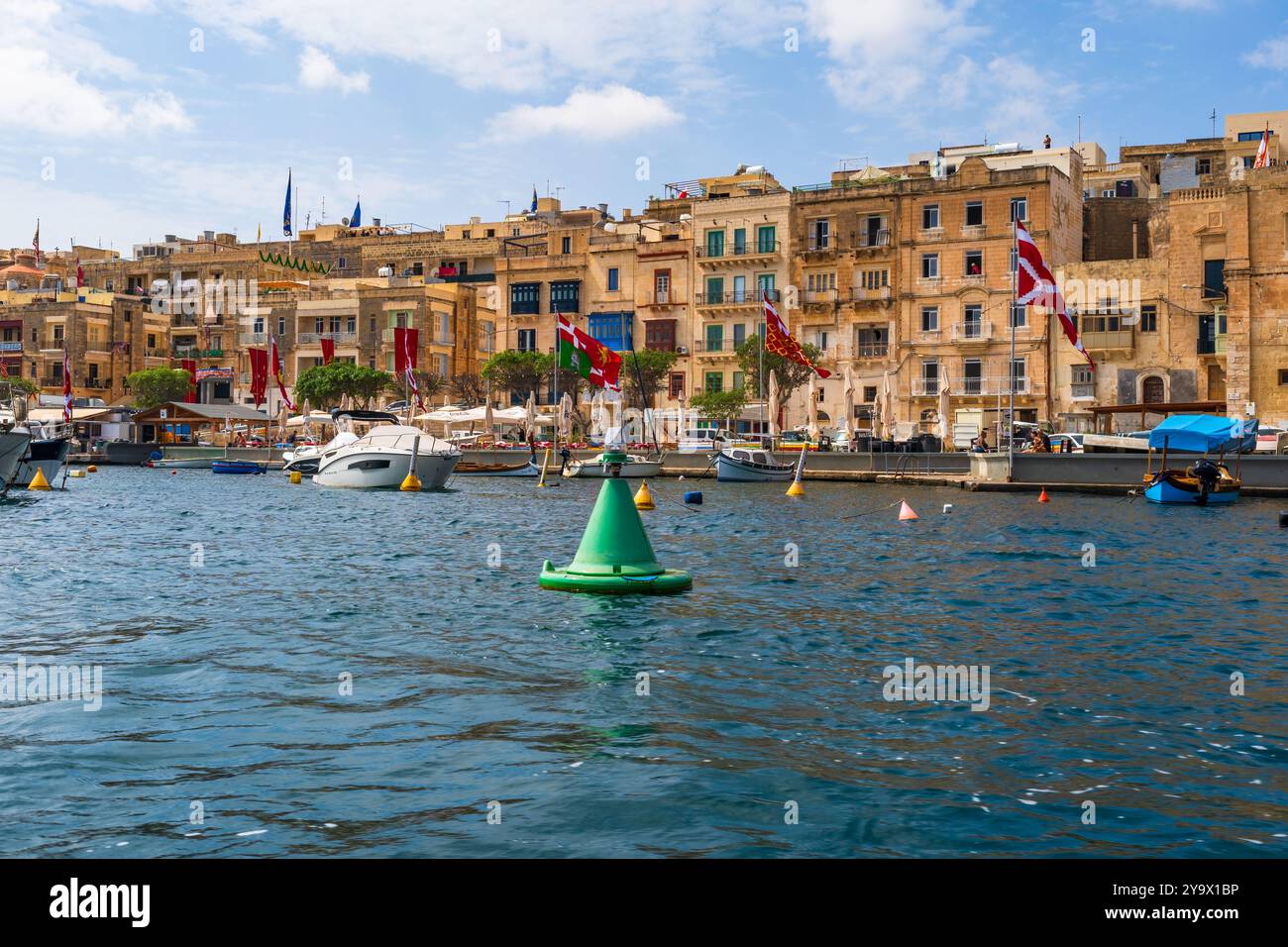 VALLETTA, MALTA - SEPTEMBER 04, 2024: View of the Three Cities of Malta ...