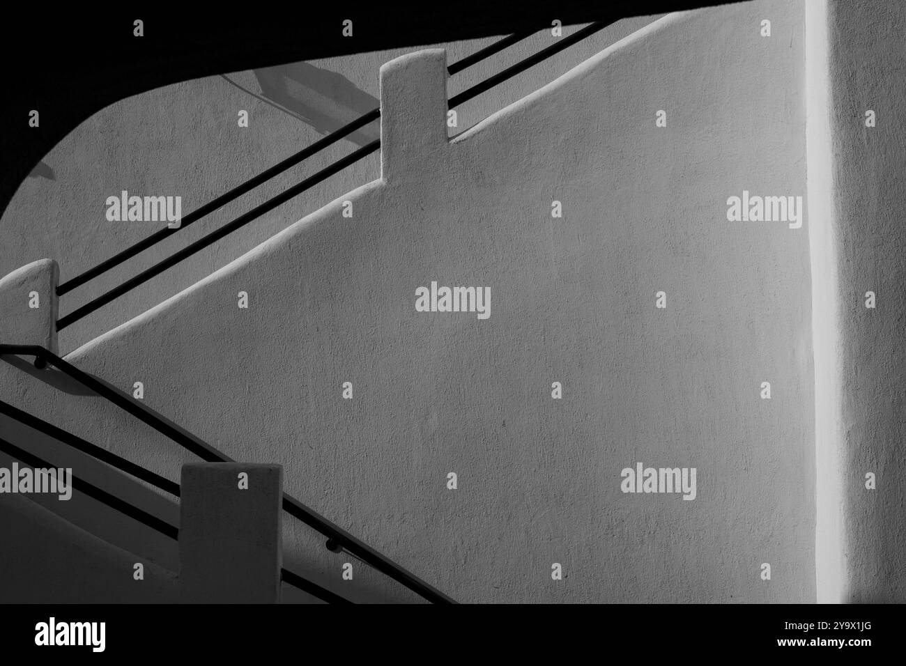 High angle view beautiful modern Black and White Stock Photos & Images ...