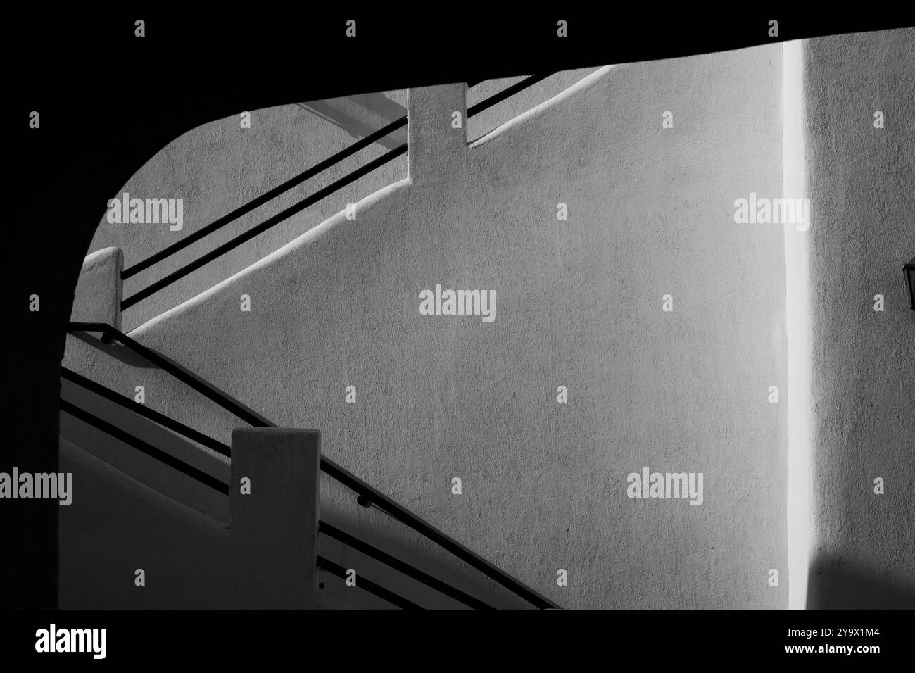 High angle view beautiful modern Black and White Stock Photos & Images ...