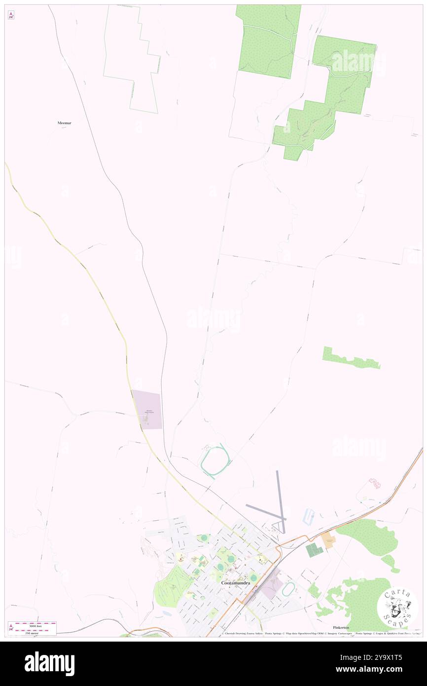 Cootamundra map hi-res stock photography and images - Alamy