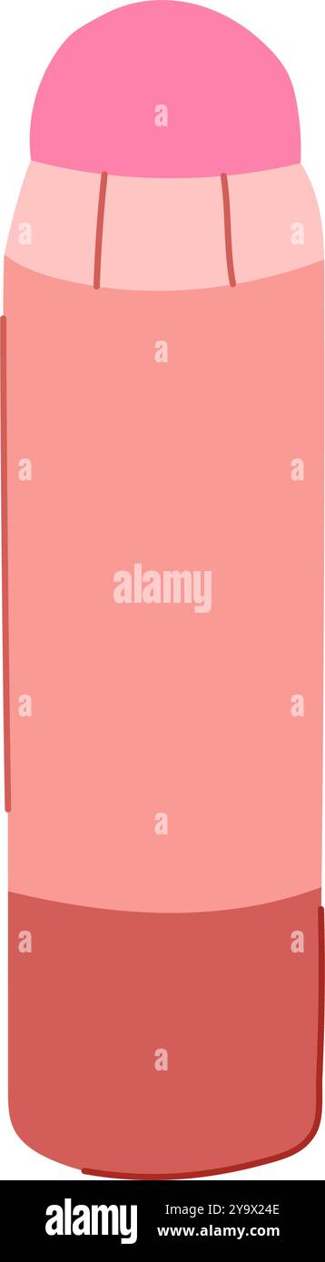 cheeks blush compact cartoon vector illustration Stock Vector Image ...