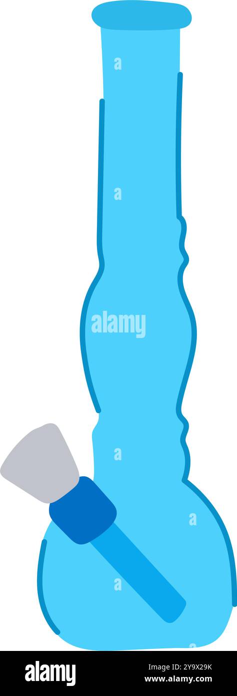 bowl bong cannabis cartoon vector illustration Stock Vector Image & Art ...