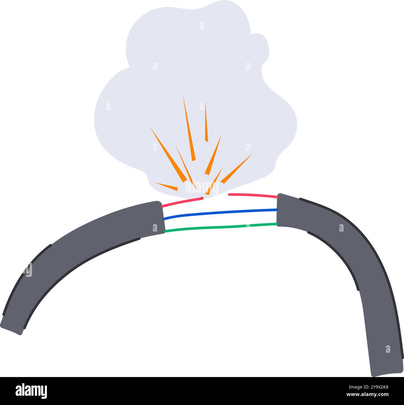 Cable splice Cut Out Stock Images & Pictures - Alamy