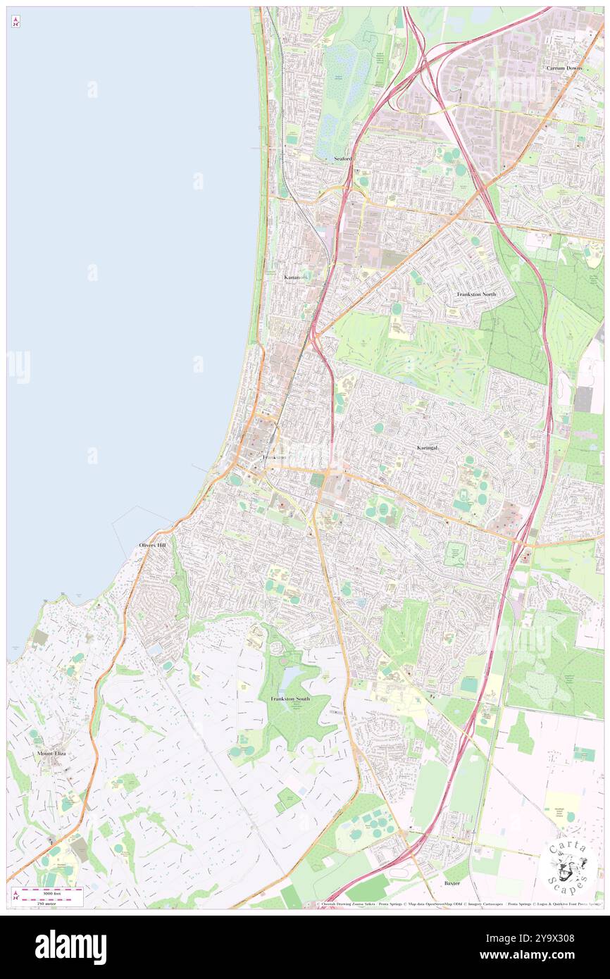 Scarborough Park, Frankston, AU, Australia, Victoria, S 38 8' 40'', N ...
