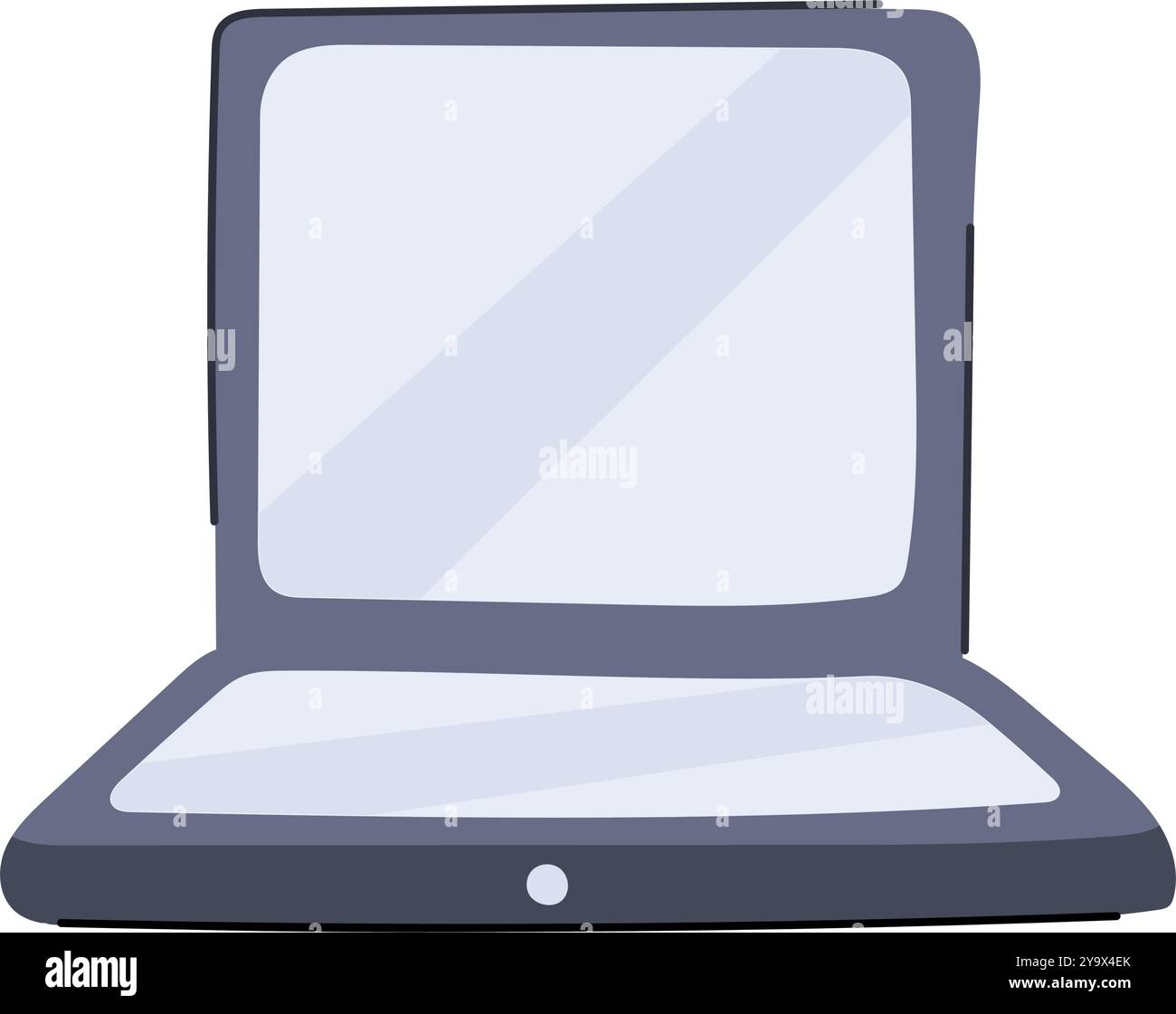 beauty compact mirror cartoon vector illustration Stock Vector Image ...