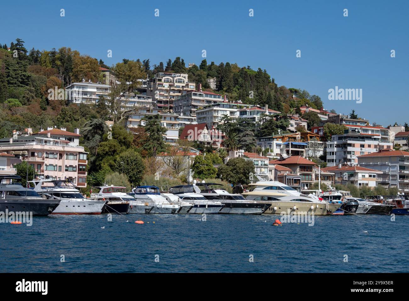 Bebek Neighborhood in Besiktas district of Istanbul, Turkey Stock Photo ...
