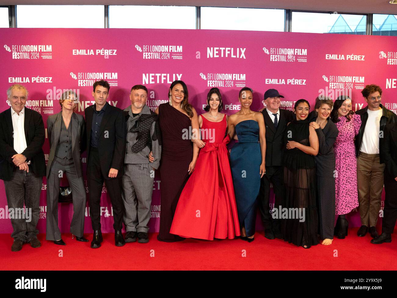 (left to right) Pascal Caucheteux, Pauline Lamy, Paul Guilhaume, Damien Jalet, Karla Sofia ...