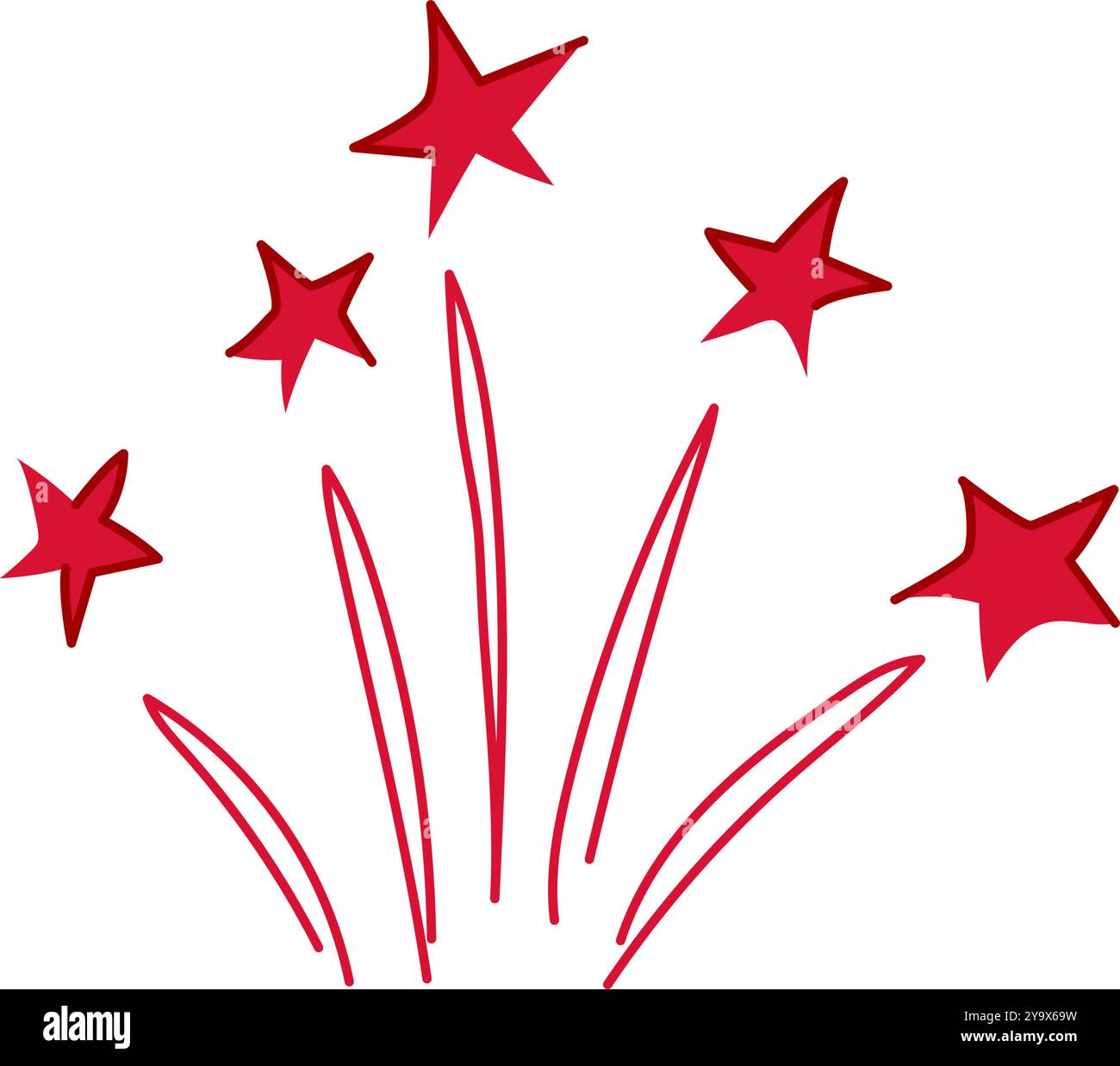 expression exclamation doodle cartoon vector illustration Stock Vector ...