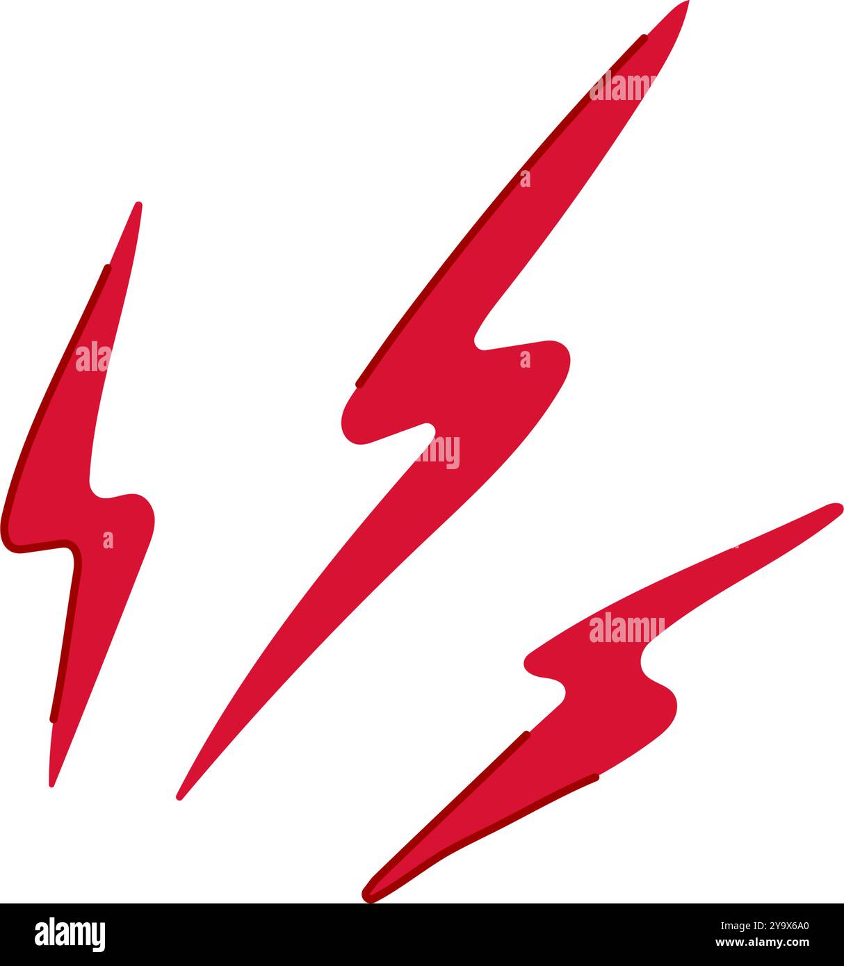 fun exclamation doodle cartoon vector illustration Stock Vector Image ...