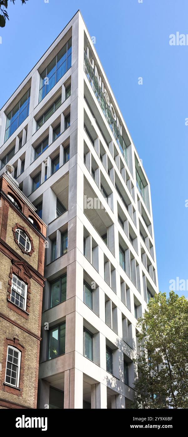 The Unison trade union building, London, England Stock Photo - Alamy