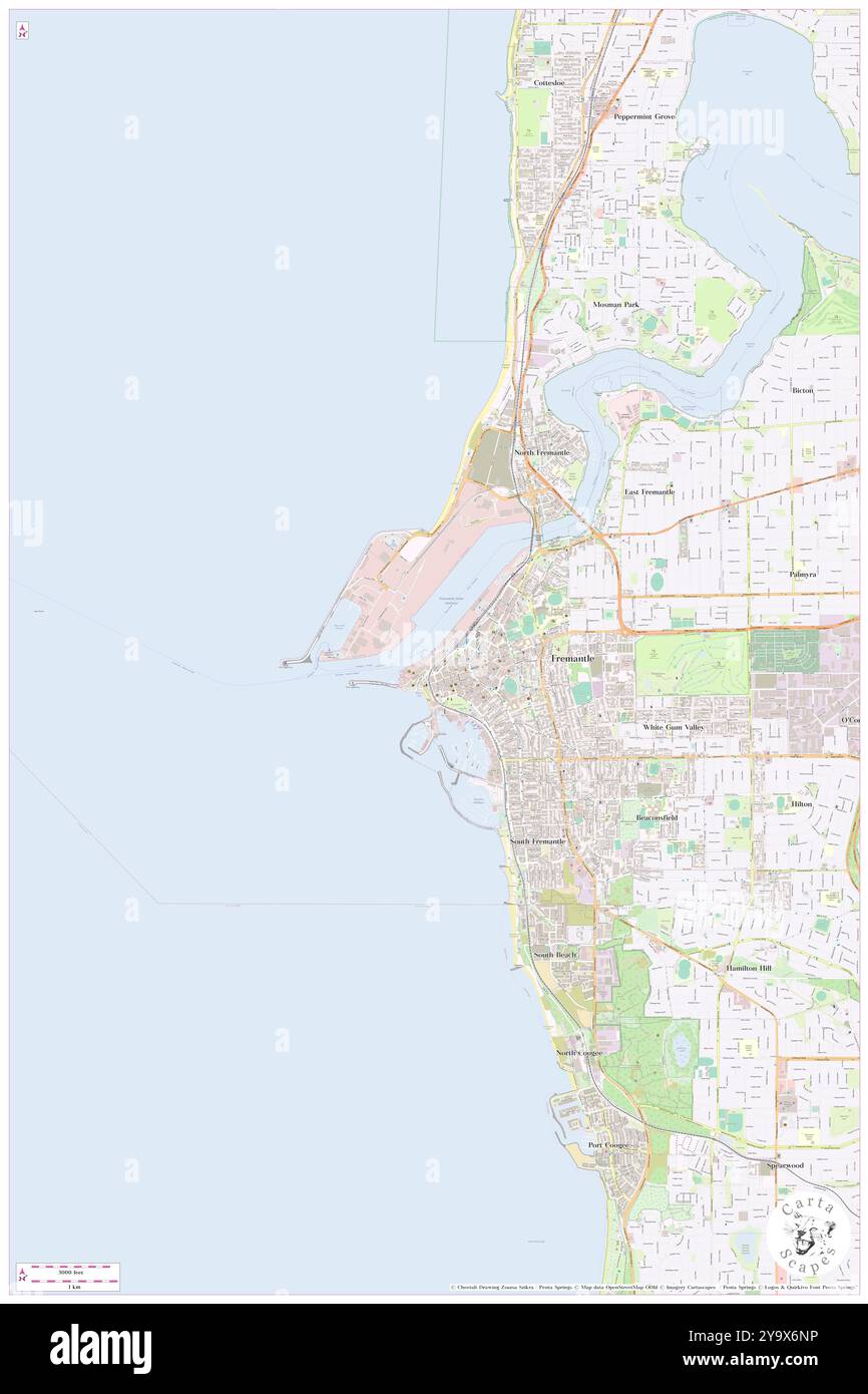 Victoria Quay, Fremantle, AU, Australia, Western Australia, S 32 3' 10 ...