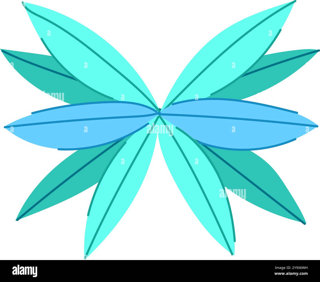 magical fairy wings cartoon vector illustration Stock Vector Image ...