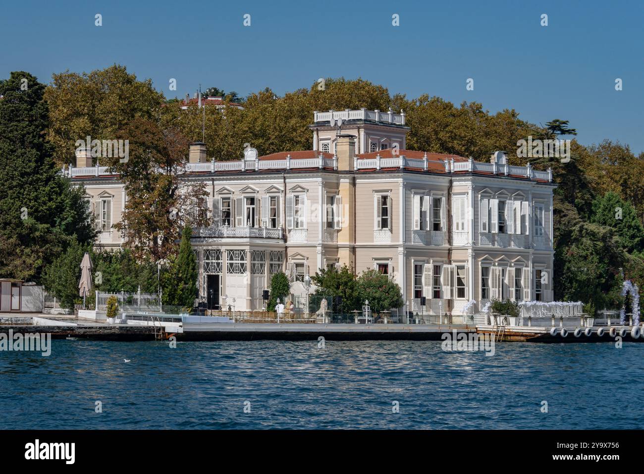 The Sait Halim Pasa Mansion in Sariyer district of Istanbul, Turkey Stock Photo - Alamy