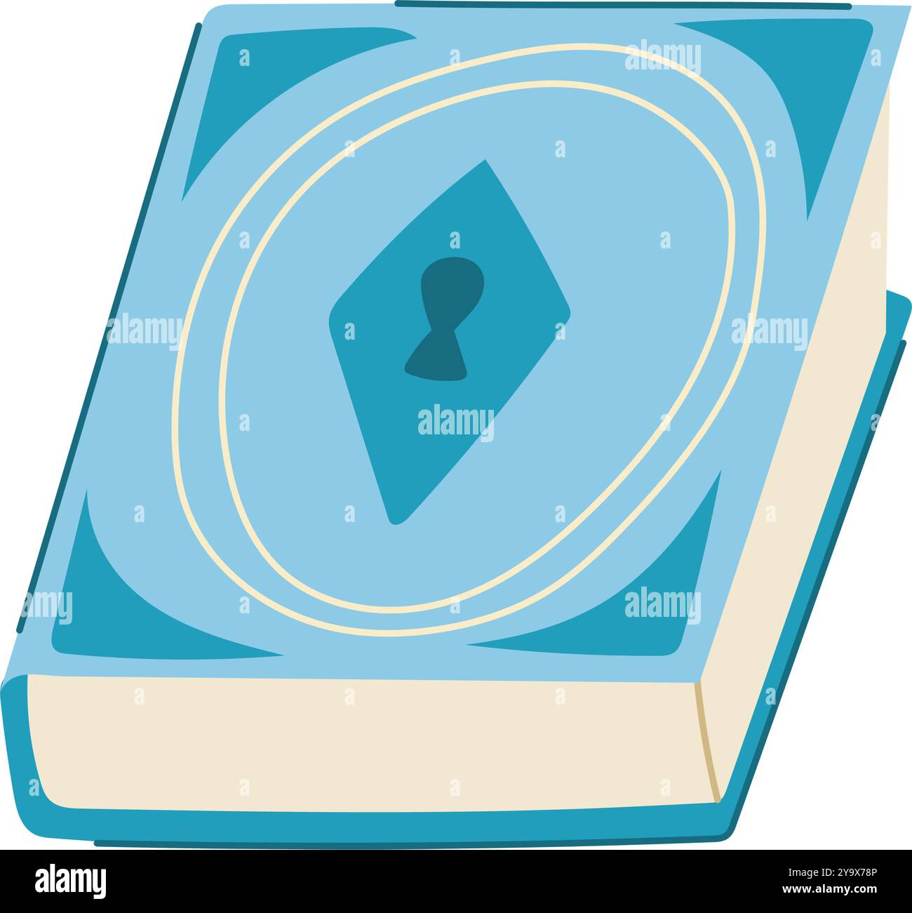 kingdoms fantasy book cartoon vector illustration Stock Vector Image ...