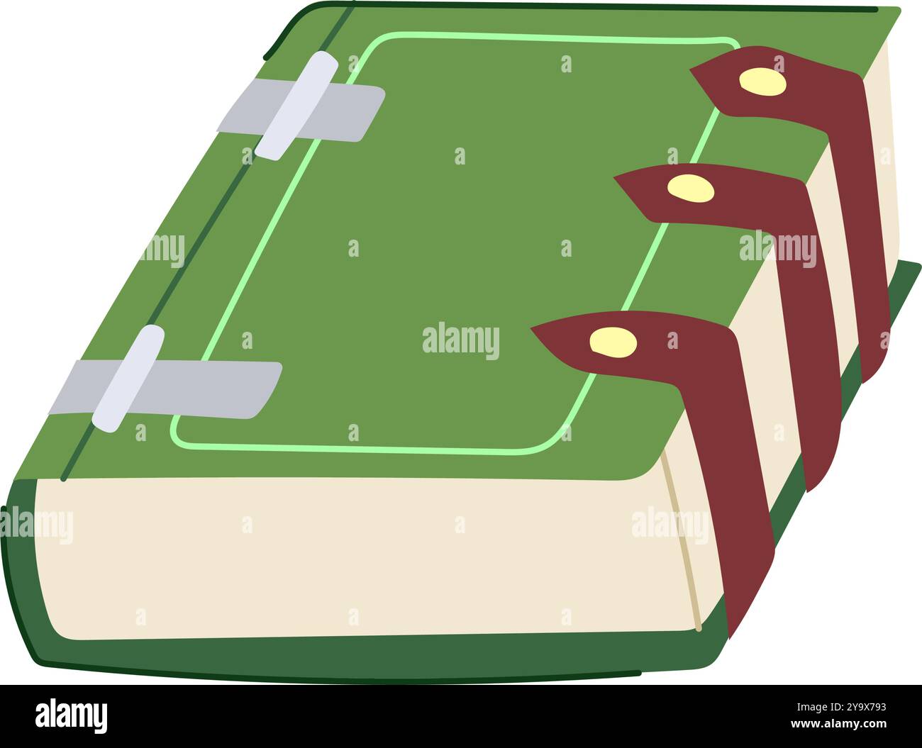 dragons fantasy book cartoon vector illustration Stock Vector Image ...