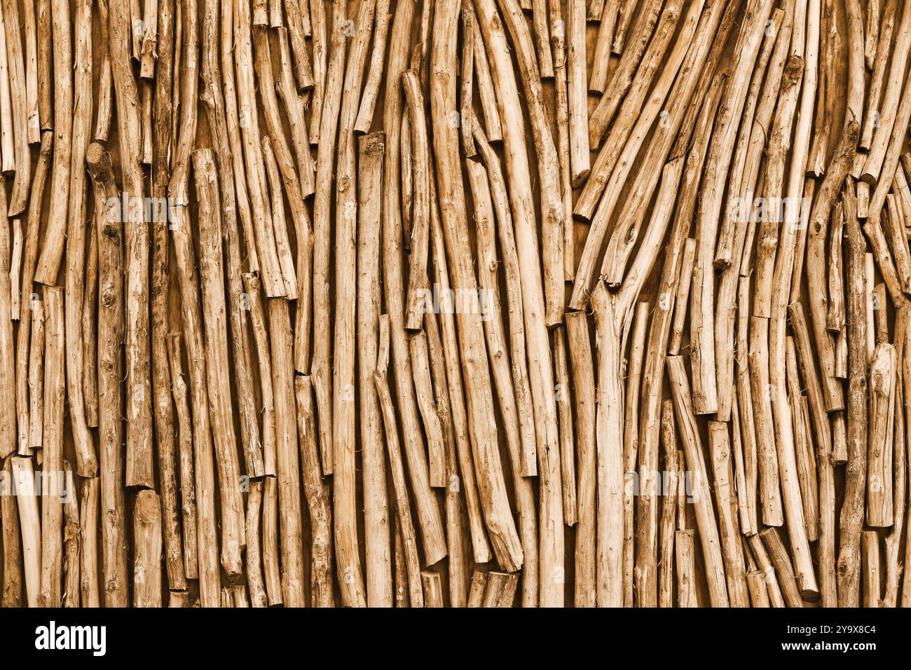 Twig textured background. Abstract brown wooden textured backdrop ...