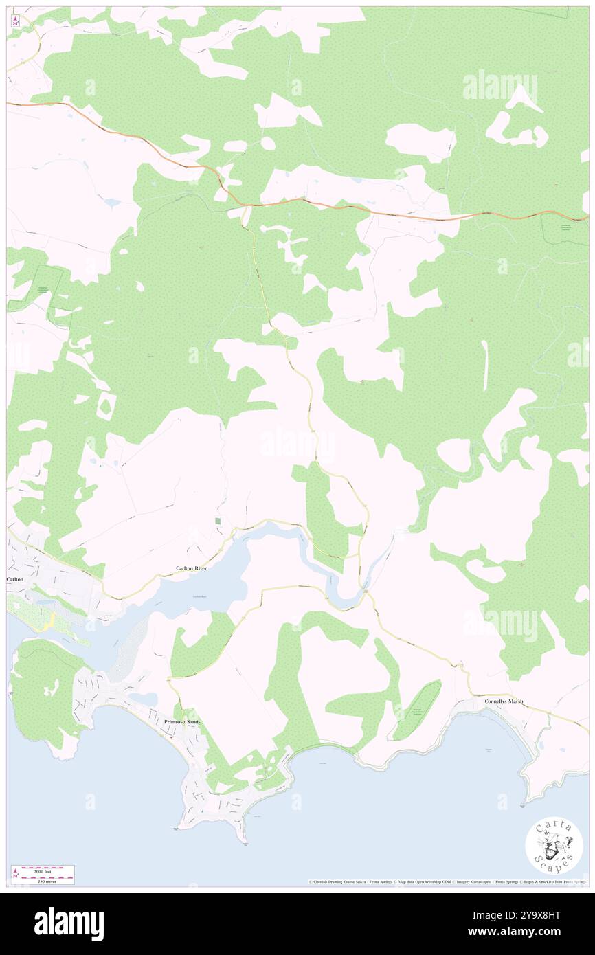 Carlton River, Sorell, AU, Australia, Tasmania, S 42 51' 11'', N 147 41 ...