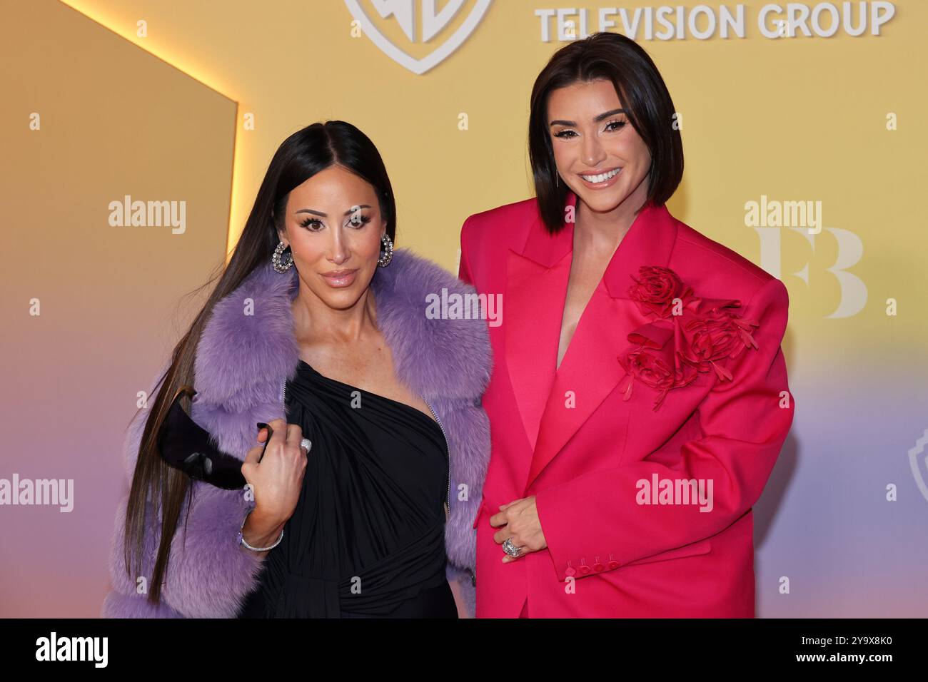 Los Angeles, USA. 11th Oct, 2024. Angie Katsanevas and Bronwyn Newport ...
