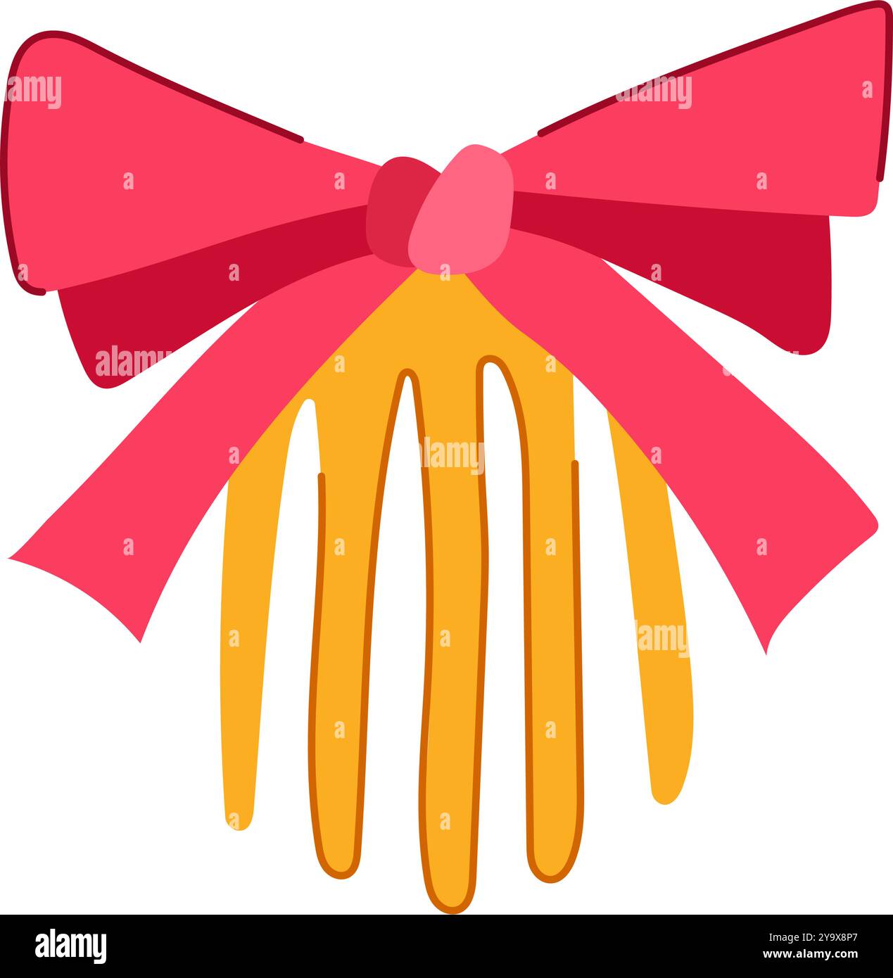 braid hair clip cartoon vector illustration Stock Vector Image & Art ...