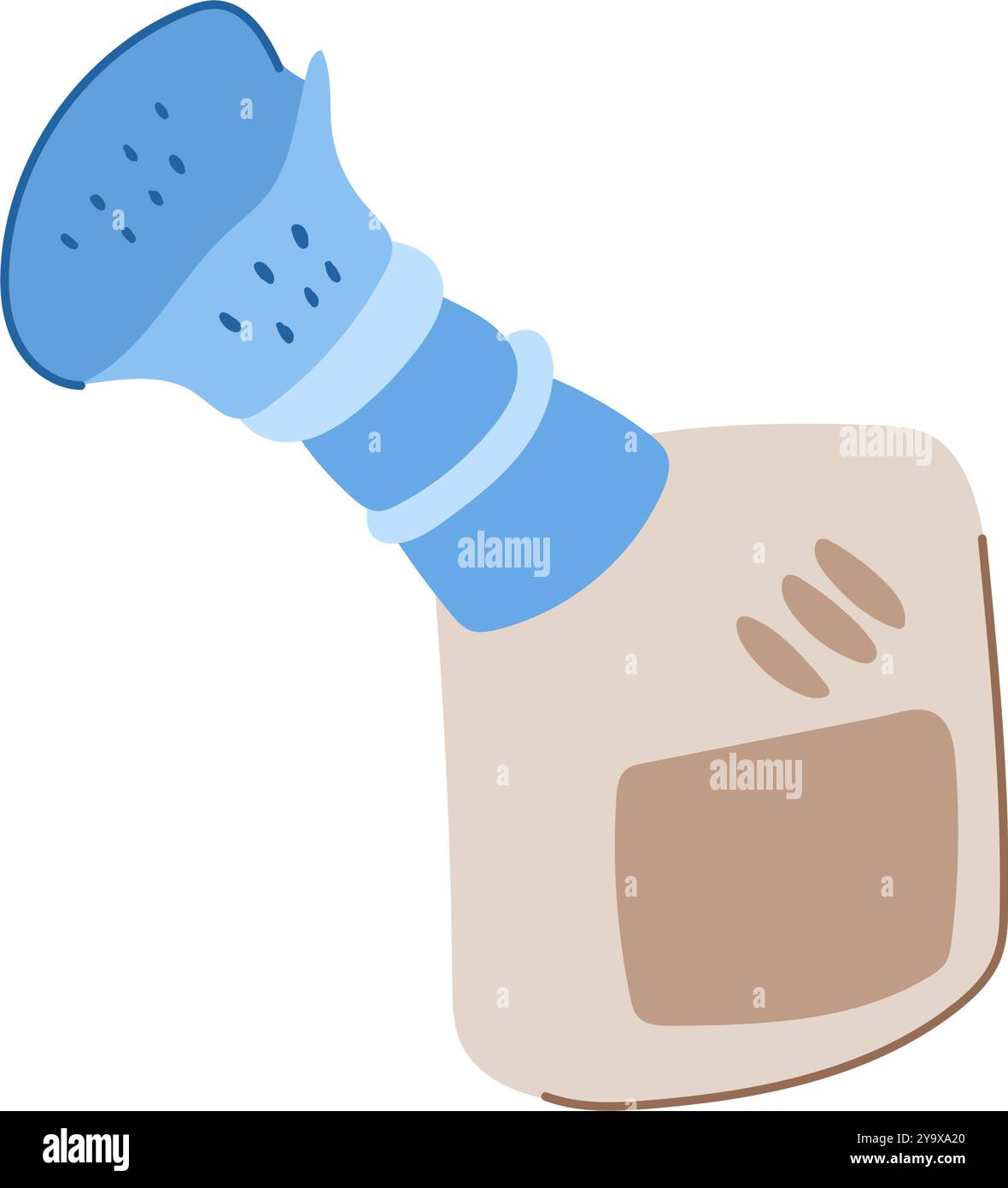 relief inhaler portable cartoon vector illustration Stock Vector Image ...