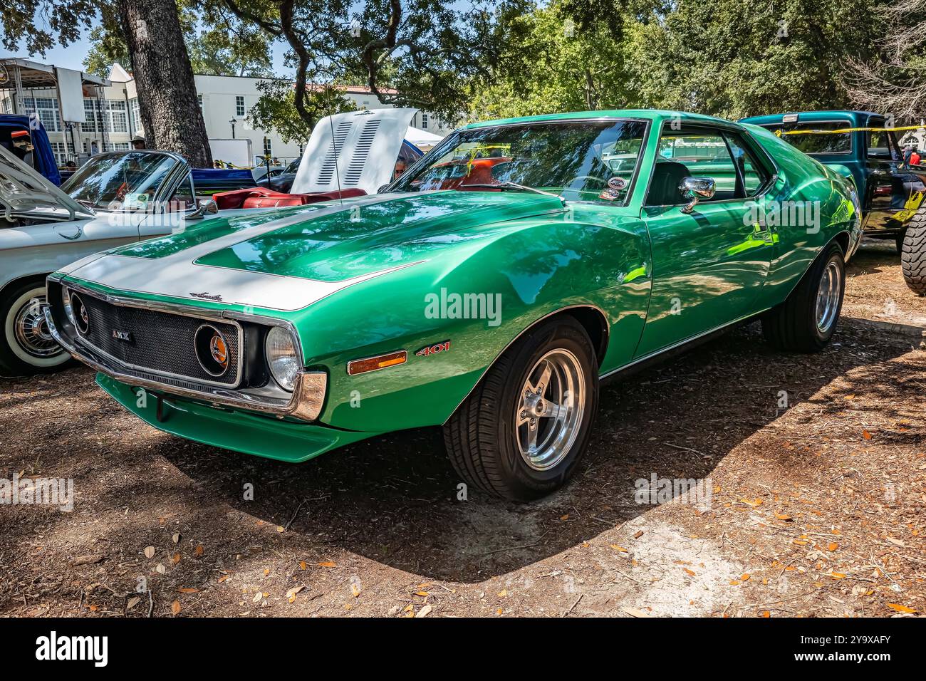 Gulfport, MS - October 03, 2023: High perspective front corner view of ...