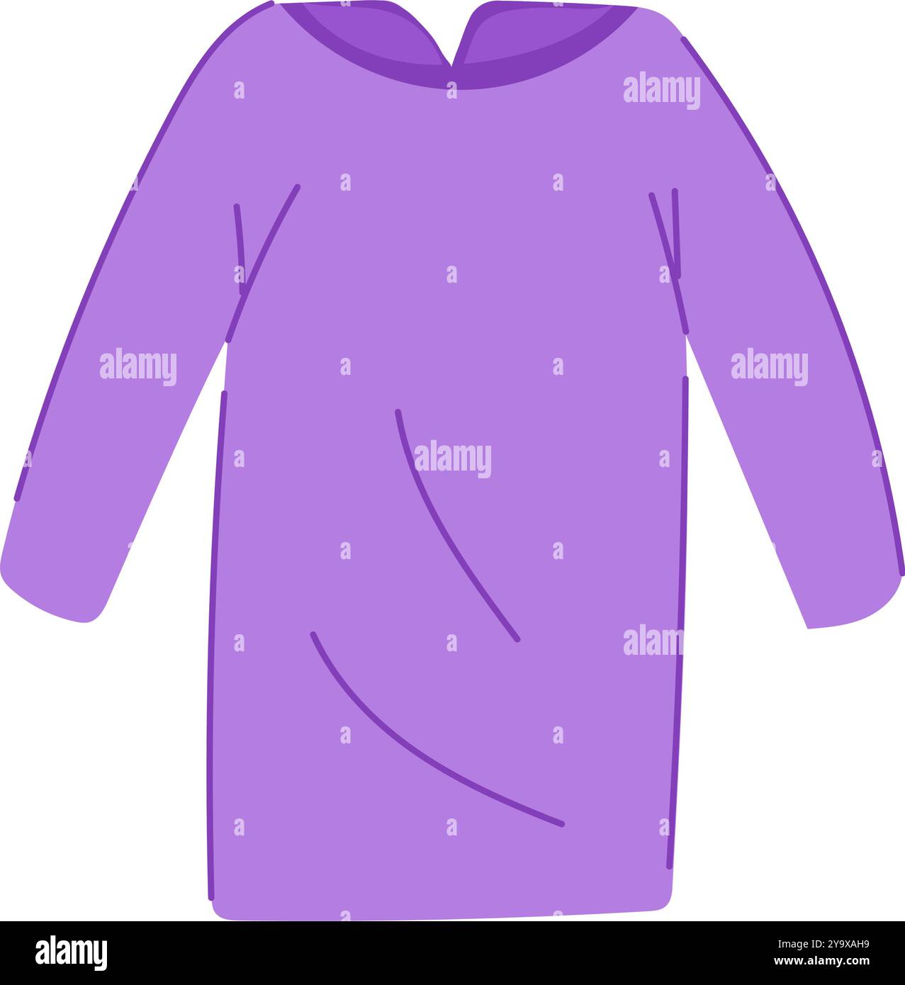 medical hospital gown patient cartoon vector illustration Stock Vector ...