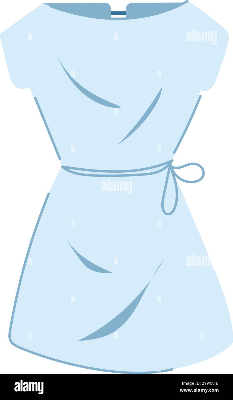surgery hospital gown patient cartoon vector illustration Stock Vector ...