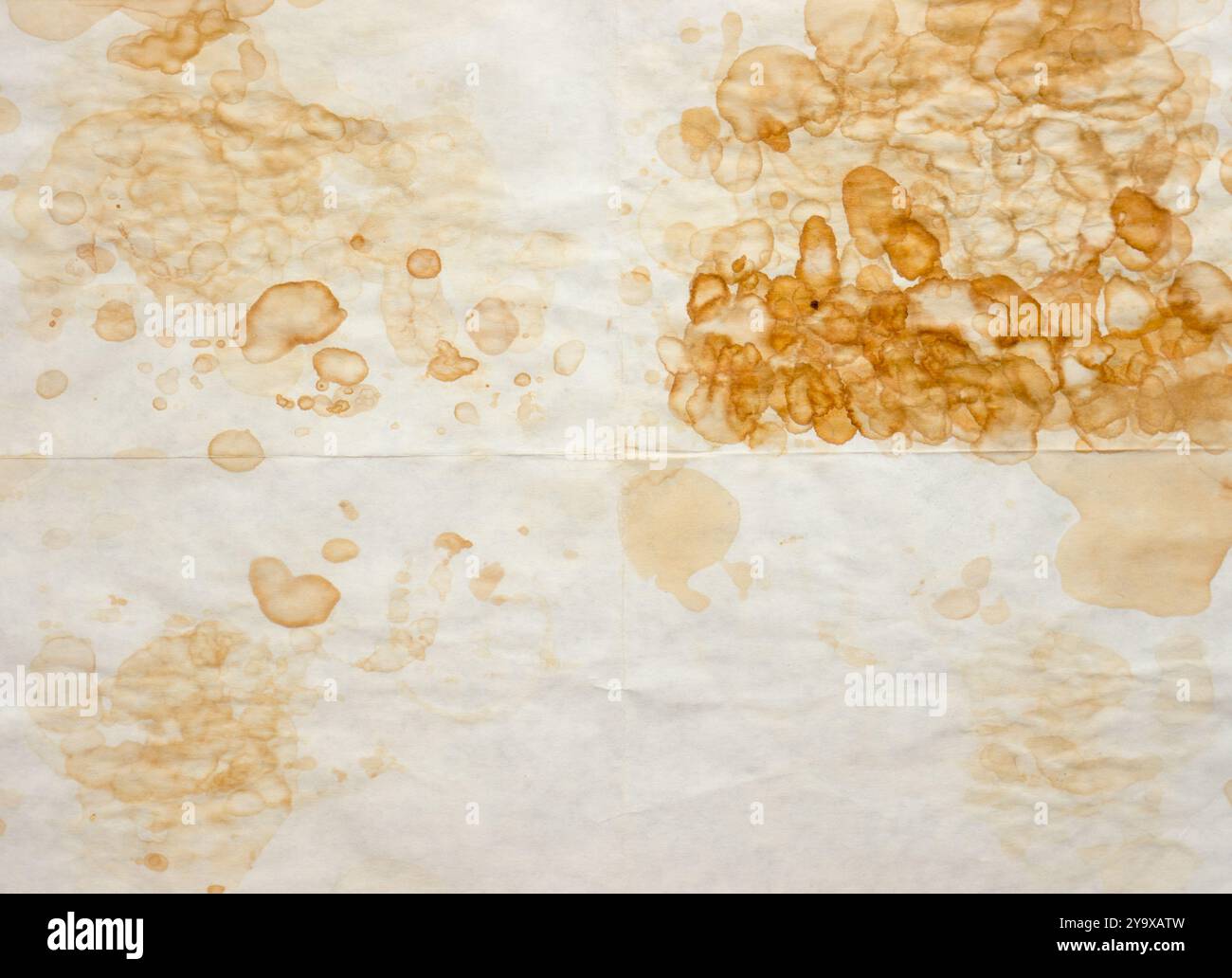 Big Spots on white paper Stock Photo - Alamy