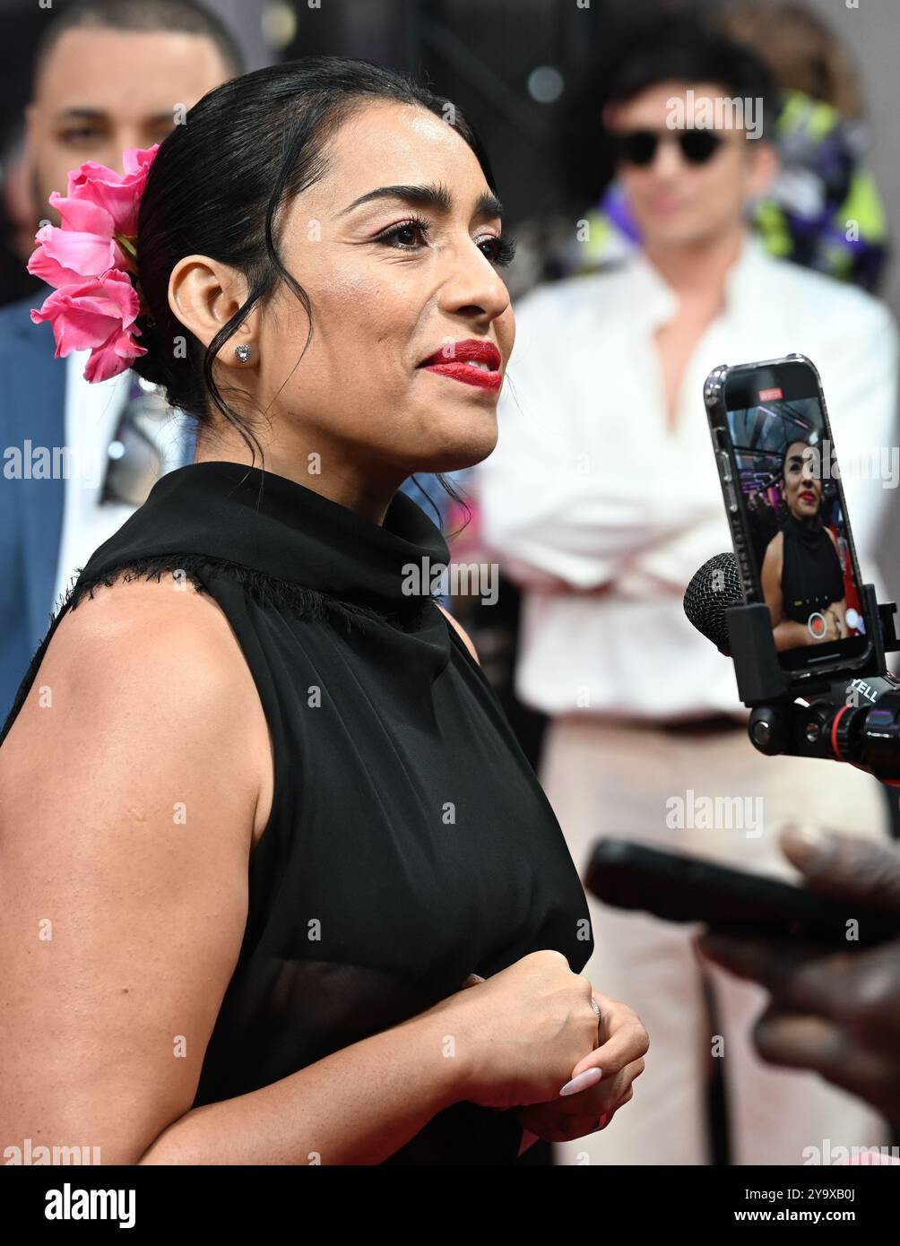 LONDON, UK. 11th Oct, 2024. Adriana Paz attends "Emilia Pérez" - 68th ...