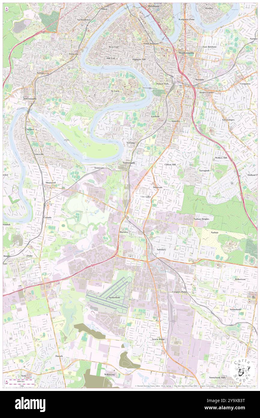 Moorooka, Brisbane, AU, Australia, Queensland, S 27 32' 7'', N 153 0 ...