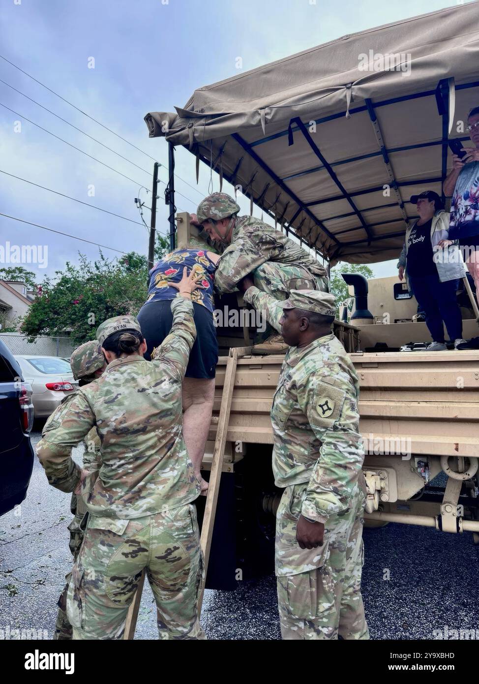 Altamonte Springs, United States. 10 October, 2024. U.S Army soldiers ...