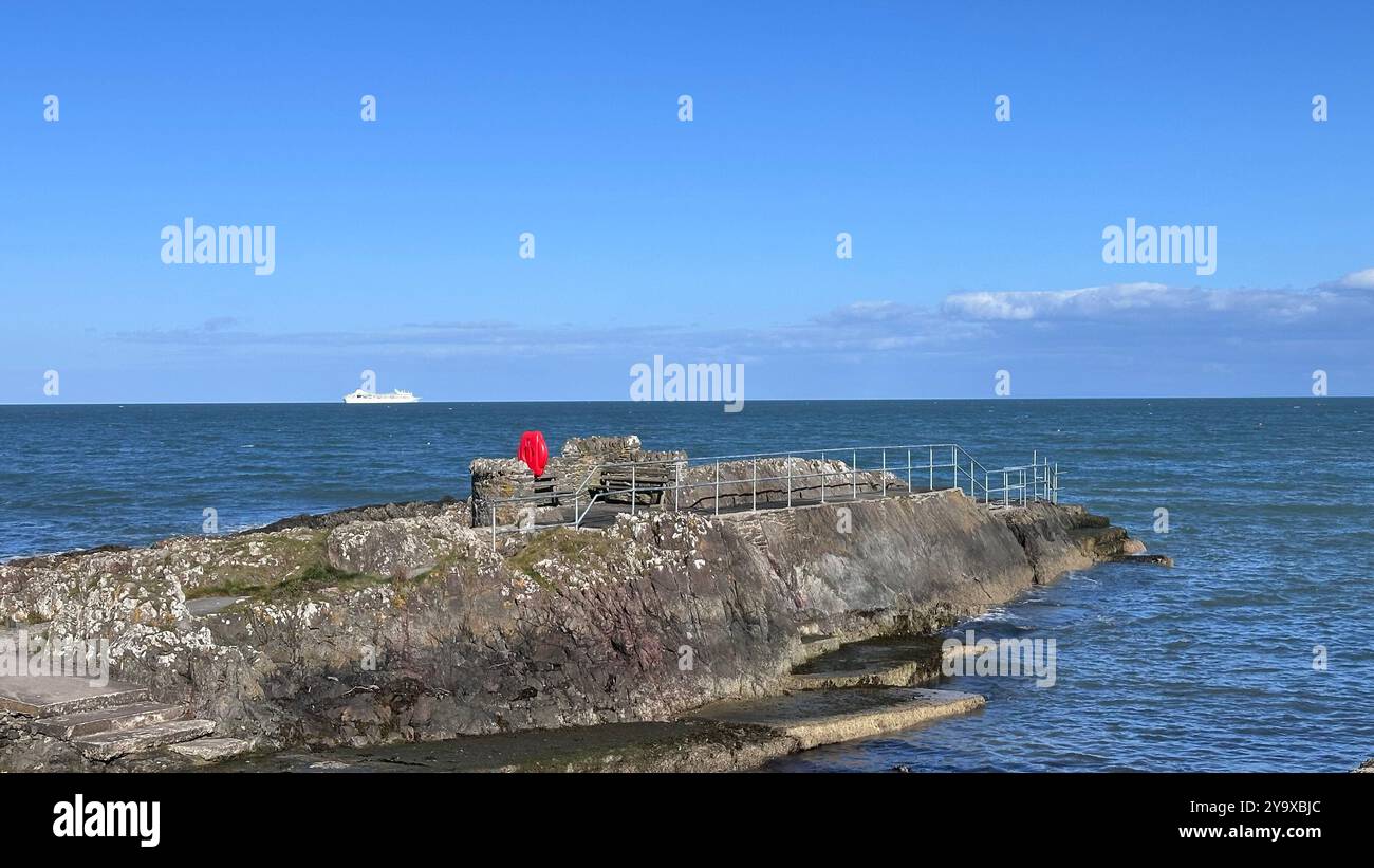 Villa Vie Odyssey Residential Cruise Ship in Belfast Lough near Bangor ...
