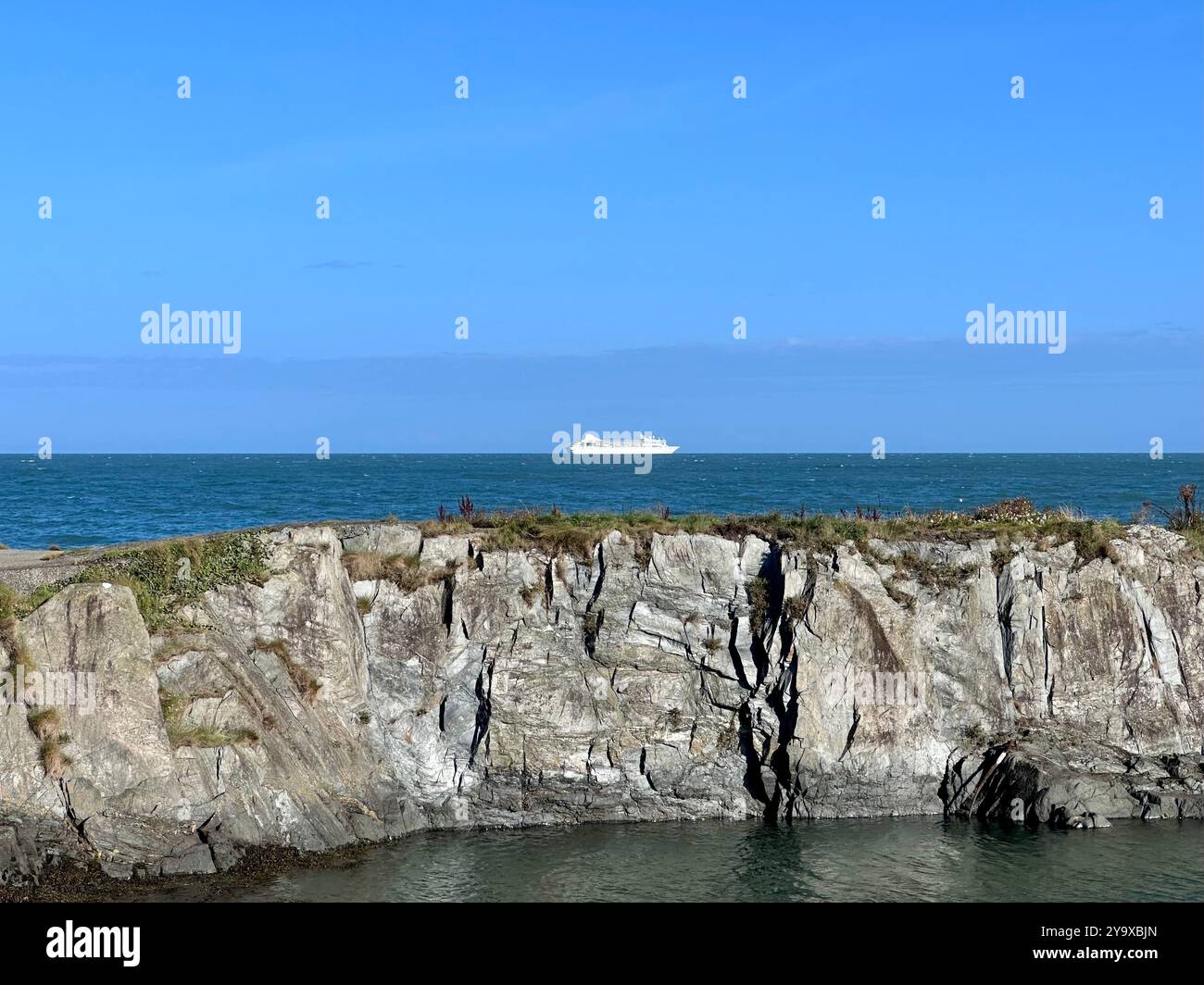 Villa Vie Odyssey Residential Cruise Ship in Belfast Lough near Bangor ...