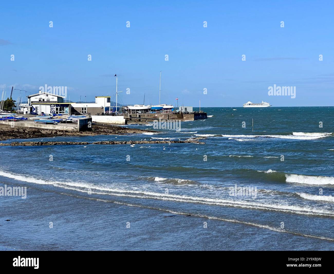 Villa Vie Odyssey Residential Cruise Ship in Belfast Lough near Bangor ...