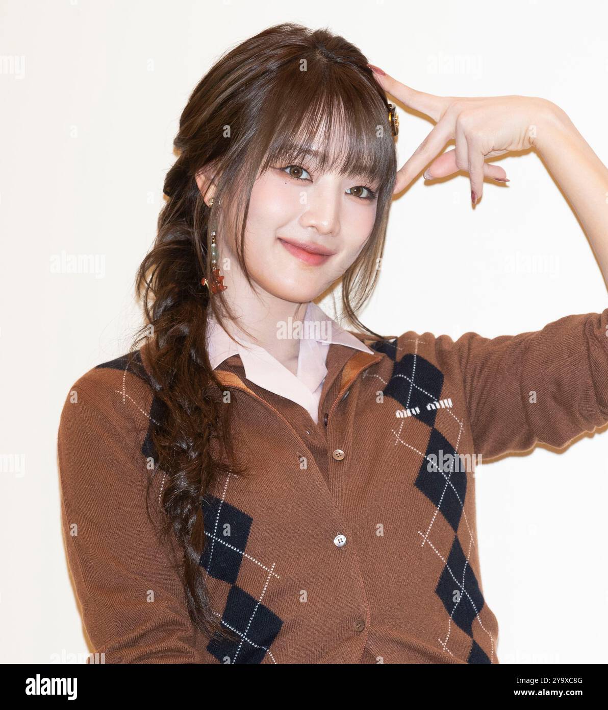 Seoul, South Korea. 11th Oct, 2024. Thailand singer Minnie, member of K ...