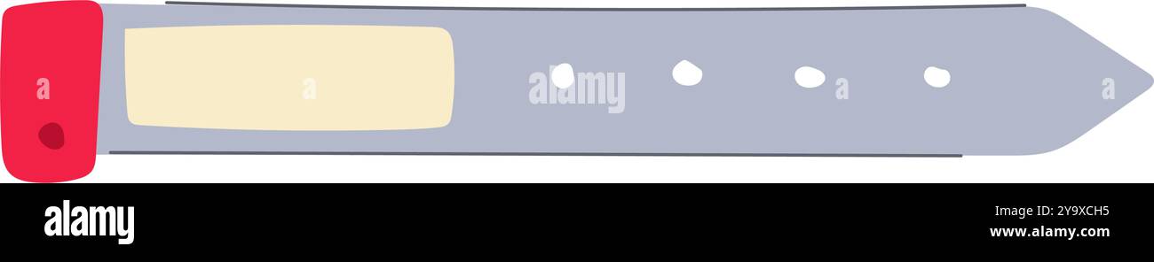 alert medical bracelet cartoon vector illustration Stock Vector Image ...