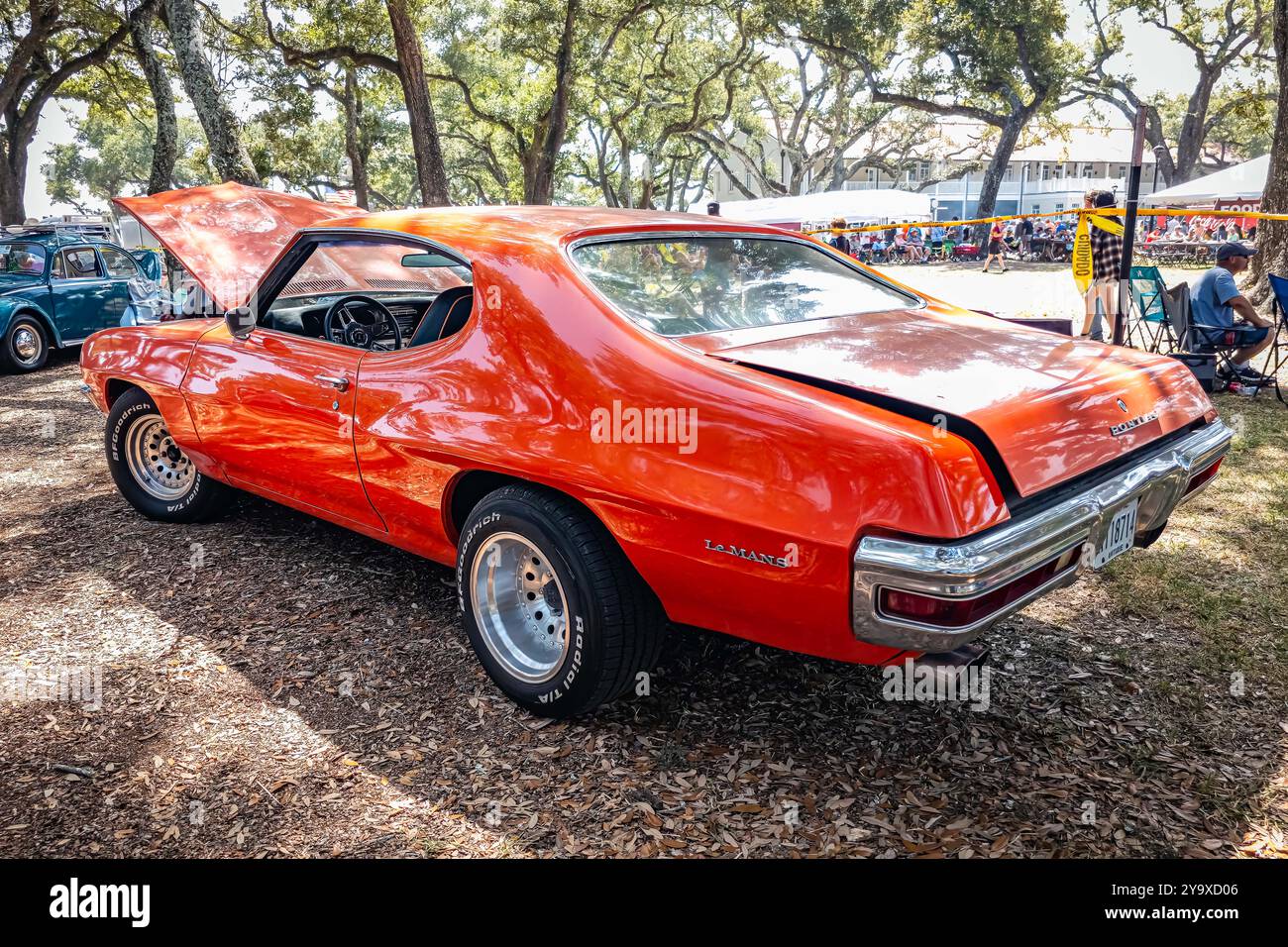 Gulfport, MS - October 03, 2023: High perspective rear corner view of a ...