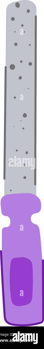 tool nail file cartoon vector illustration Stock Vector Image & Art - Alamy