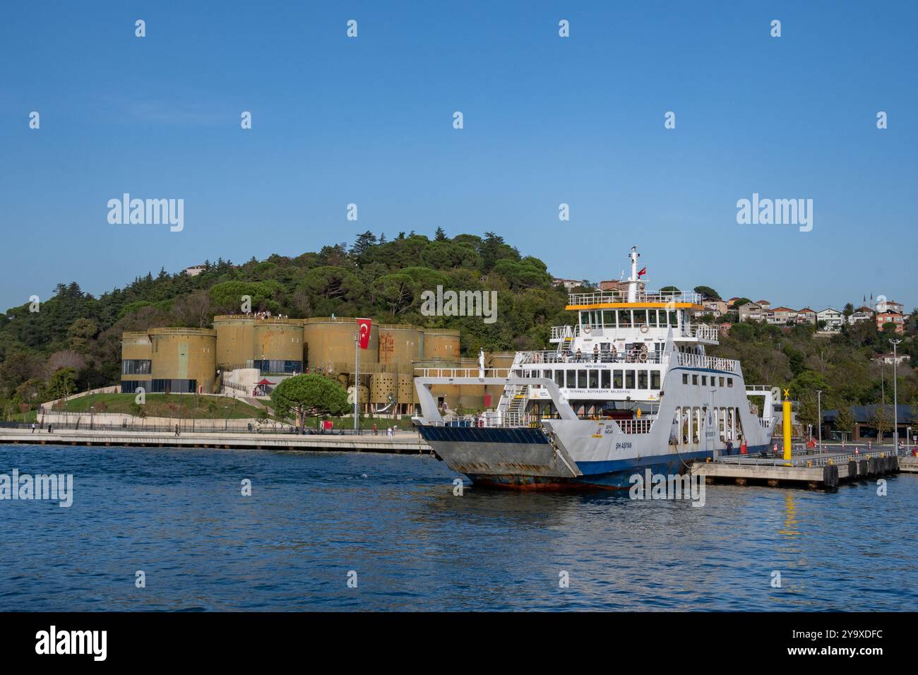 The Çubuklu Silolar in Beykoz district of Istanbul, Turkey Stock Photo ...