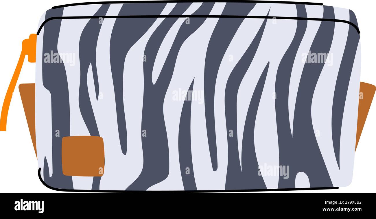 compact makeup bag cartoon vector illustration Stock Vector Image & Art ...