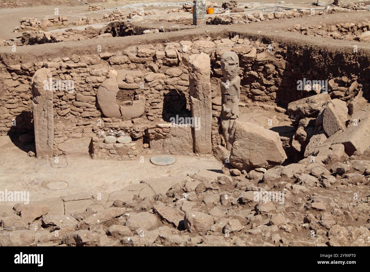 Pre pottery Neolithic site of Karahan Tepe dating from 12 millenium ...