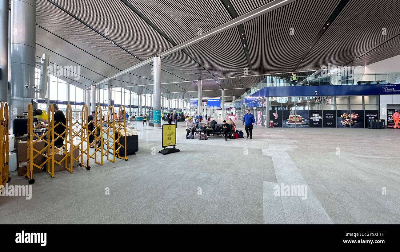 Belfast Grand Central Station Stock Photo - Alamy