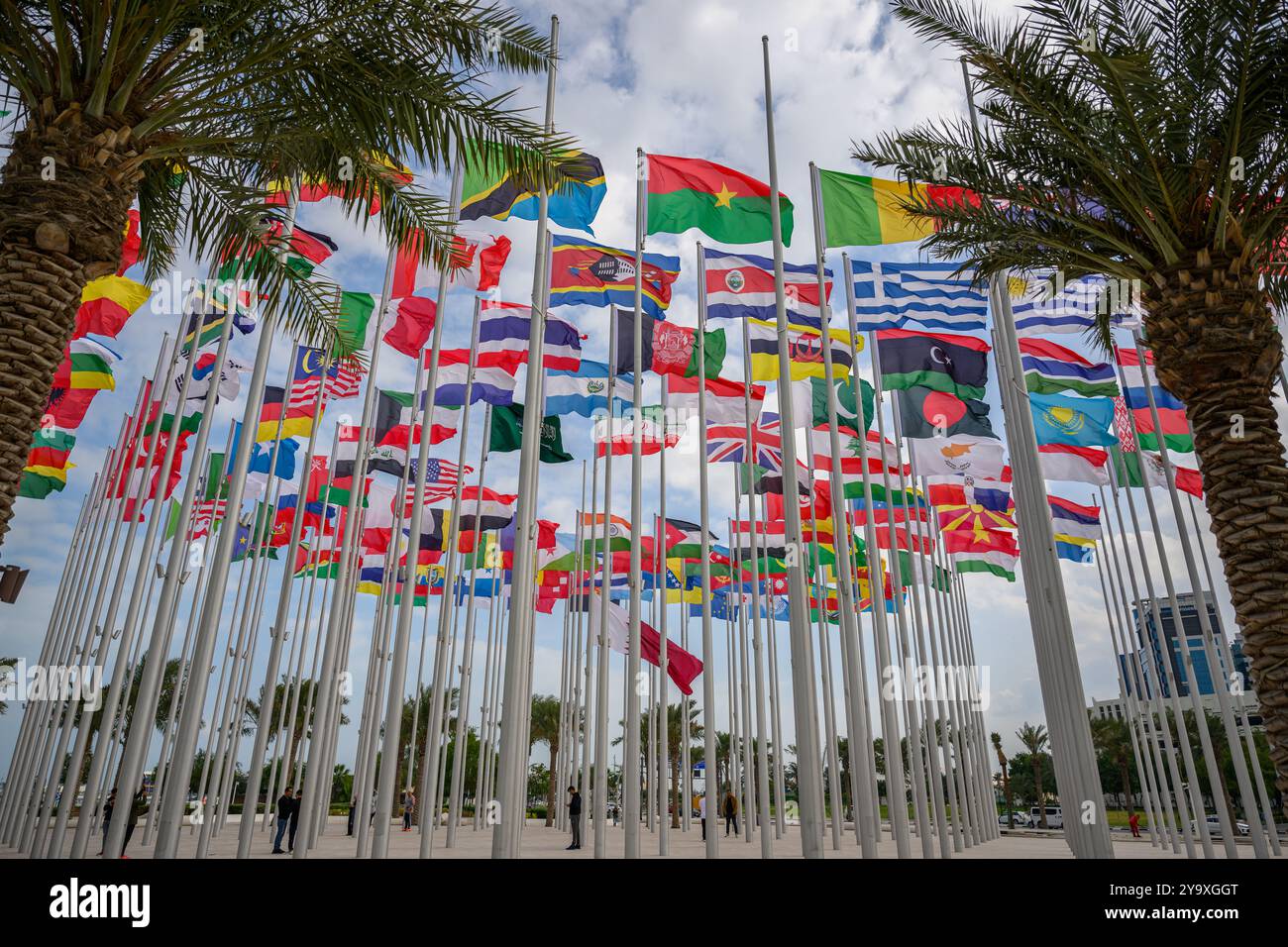 Flag Plaza is a new public space in Doha, initiated by the Years of ...